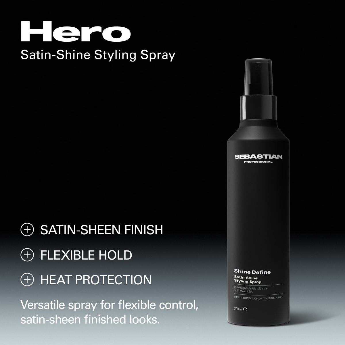 Sebastian Shine Define Satin Styling Spray 200ml – HOB Homecare